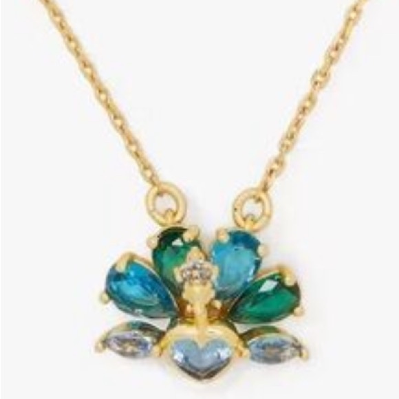 kate spade | Jewelry | Kate Spade Peacock Limited Edition Necklace ...